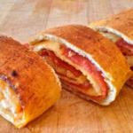 Pizza enrolada - Receitas 123