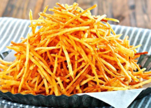 Batata frita ralada - Receitas 123