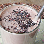 Shake com whey de chocolate - Receitas 123